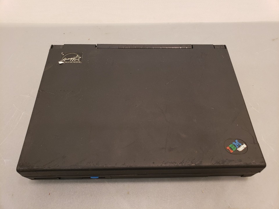 Vintage IBM Thinkpad 755C Laptop Tested, Windows 95 Plus, 20MB RAM ...