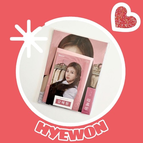 IZ ONE Gmarket Photo Gift Card Complete Set Hyewon | eBay