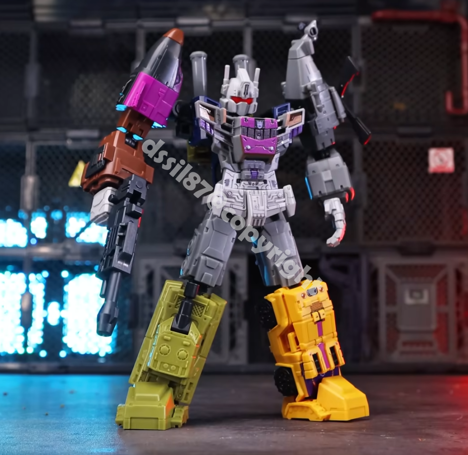 Blokees Transformers Defender Full Combination Bruticus Set & Combiner ...