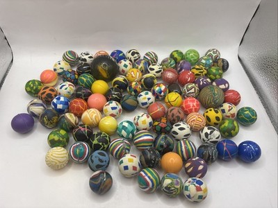 Vintage Bouncy Ball Lot 89 pcs Large Medium Small 3D Frog Ball | eBay