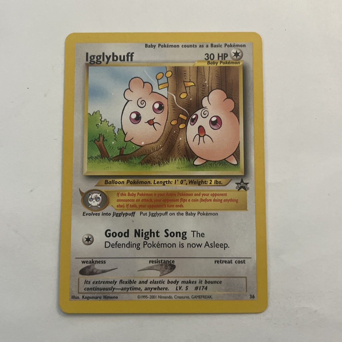 Igglybuff Pokemon Kort