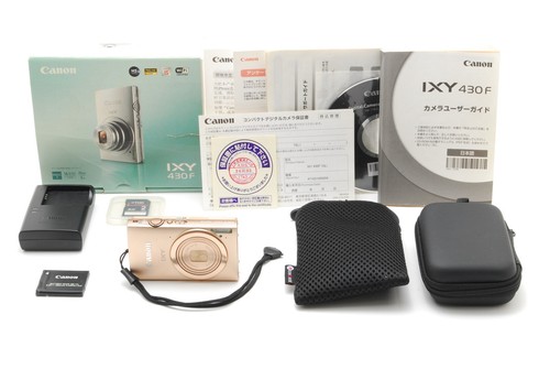 [Near MINT w/box]Canon IXY 430F IXUS 245HS Gold 16.1MP Digital Camera ...