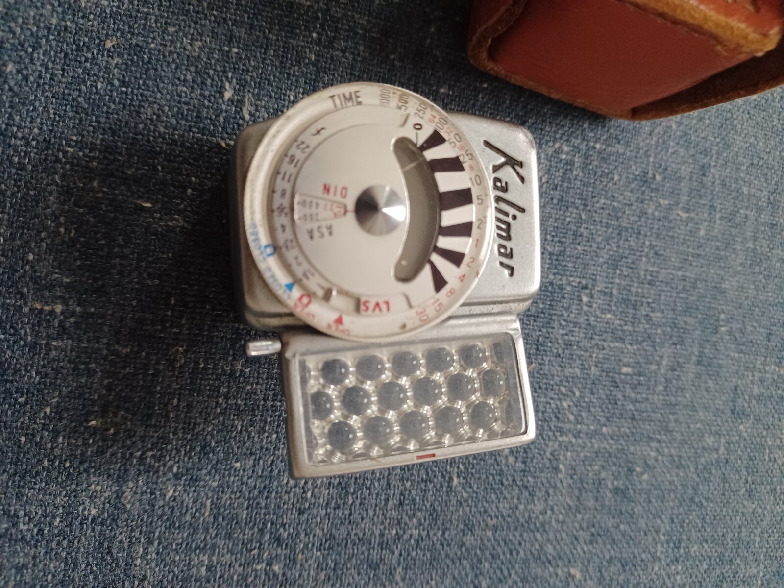 Vintage Kalimar Clip On Exposure Meter Made in Japan w/ Leather Case ...