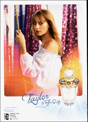 Modern Print ad TAYLOR new fragrance by Taylor Swift photo NOT PRODUCT ...
