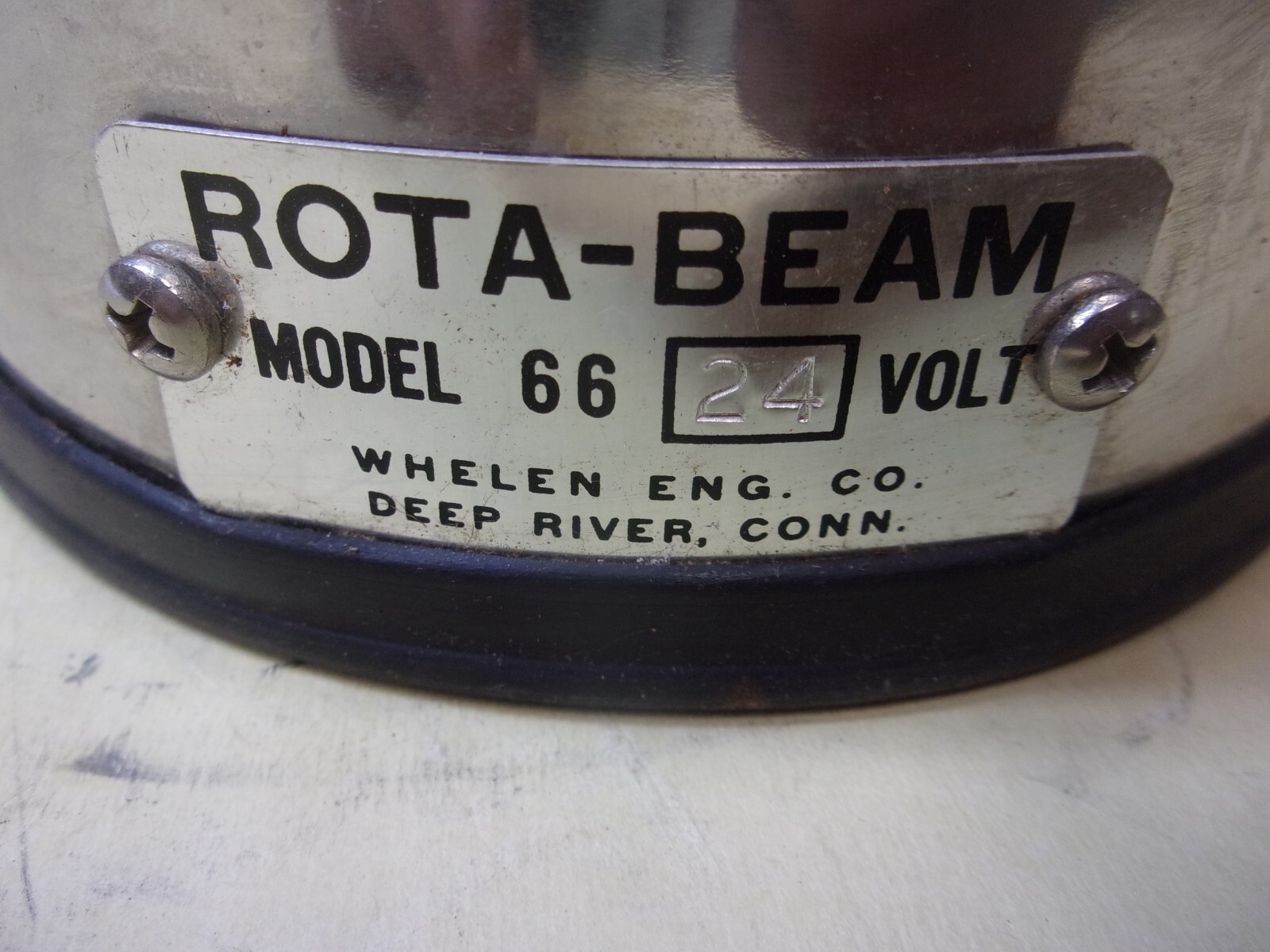 Whelen Model 66 Rota-Beam , 24V | eBay