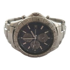 Vintage Mens Fossil Blue Speedway Chronograph Ch-2332 Watch 41 Mm for ...