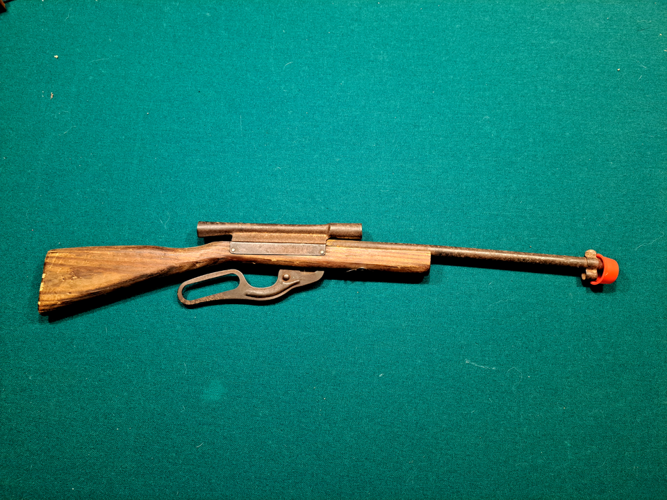 Antique Vintage Primitive Wooden Metal Toy Rifle Musket Gun | eBay