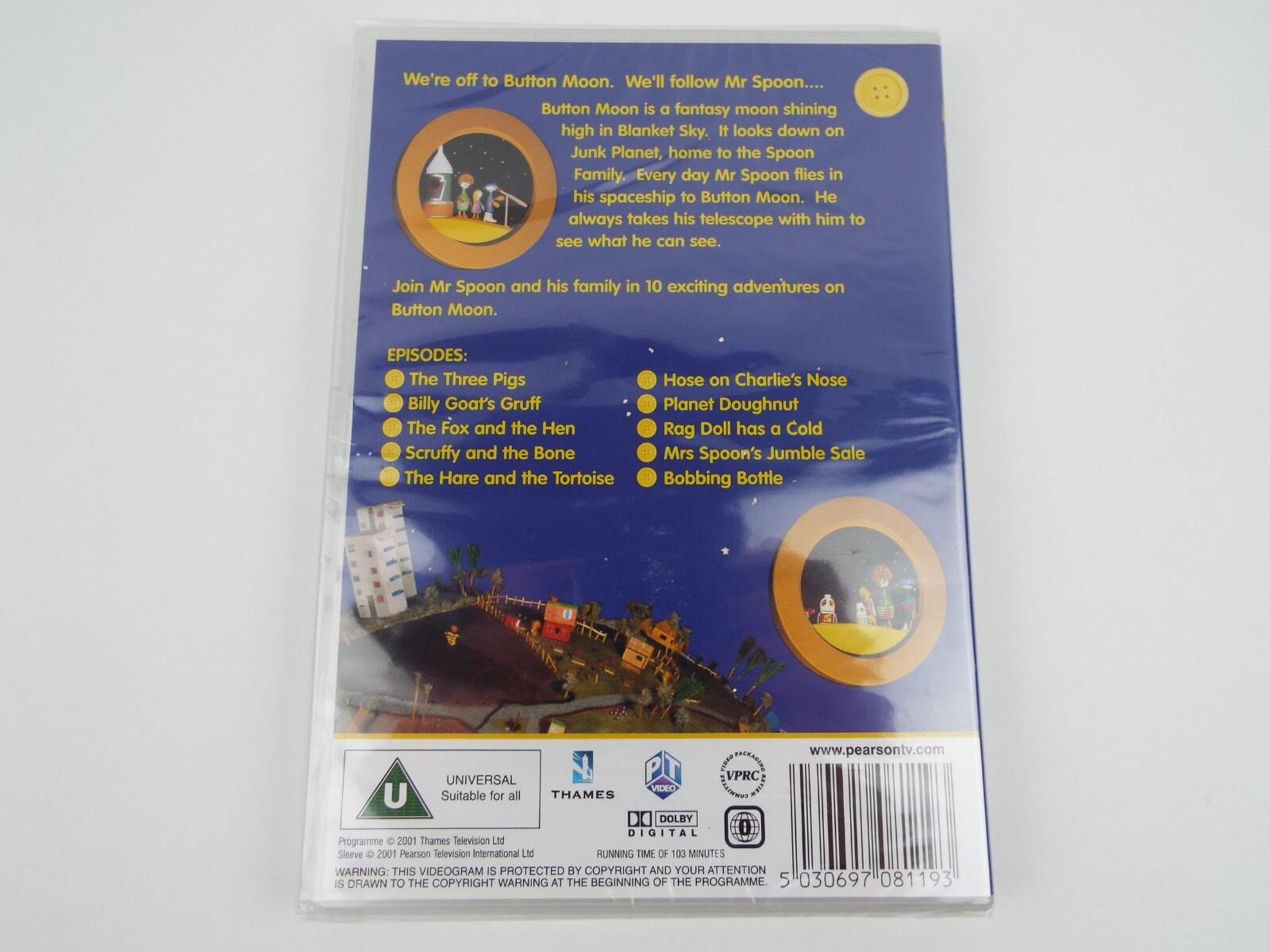 Button Moon - Adventures On Button Moon (DVD, 2009) for sale online | eBay