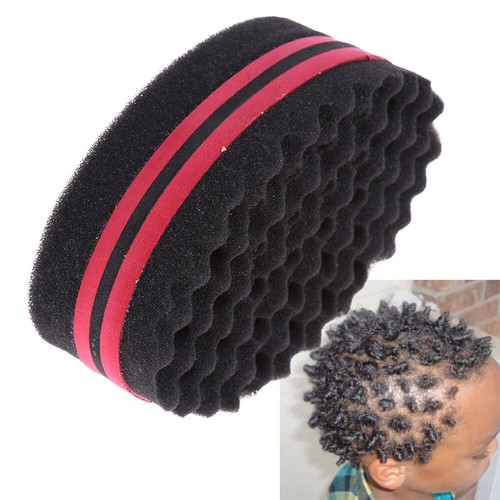 Barber High Small Wave Coil Oval Hair Sponge High Density Elastic ...