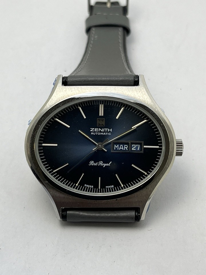 Zenith Port Royal automatic ( N.O.S. ) vintage ref. 01-0091-346 anni ...