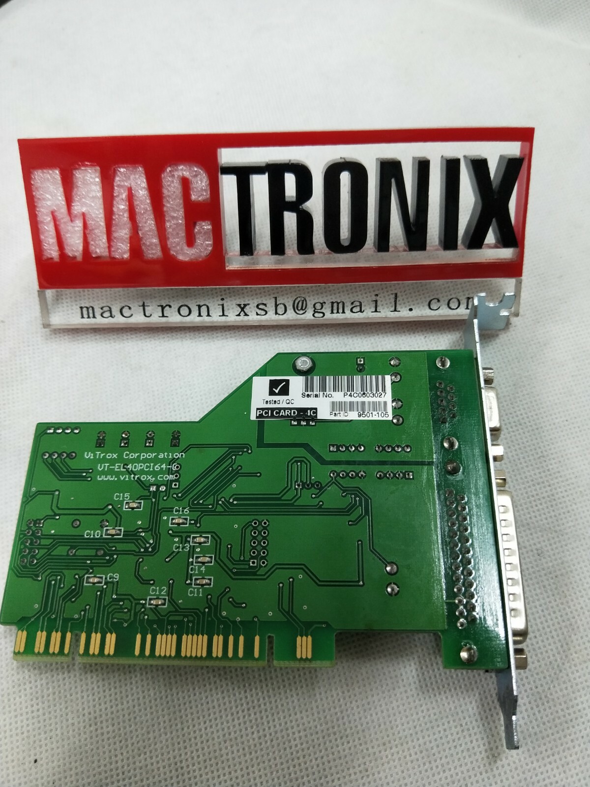 ViTrox VT-EL40PCI64-0 Industrial Card PN: 9501-105 | eBay