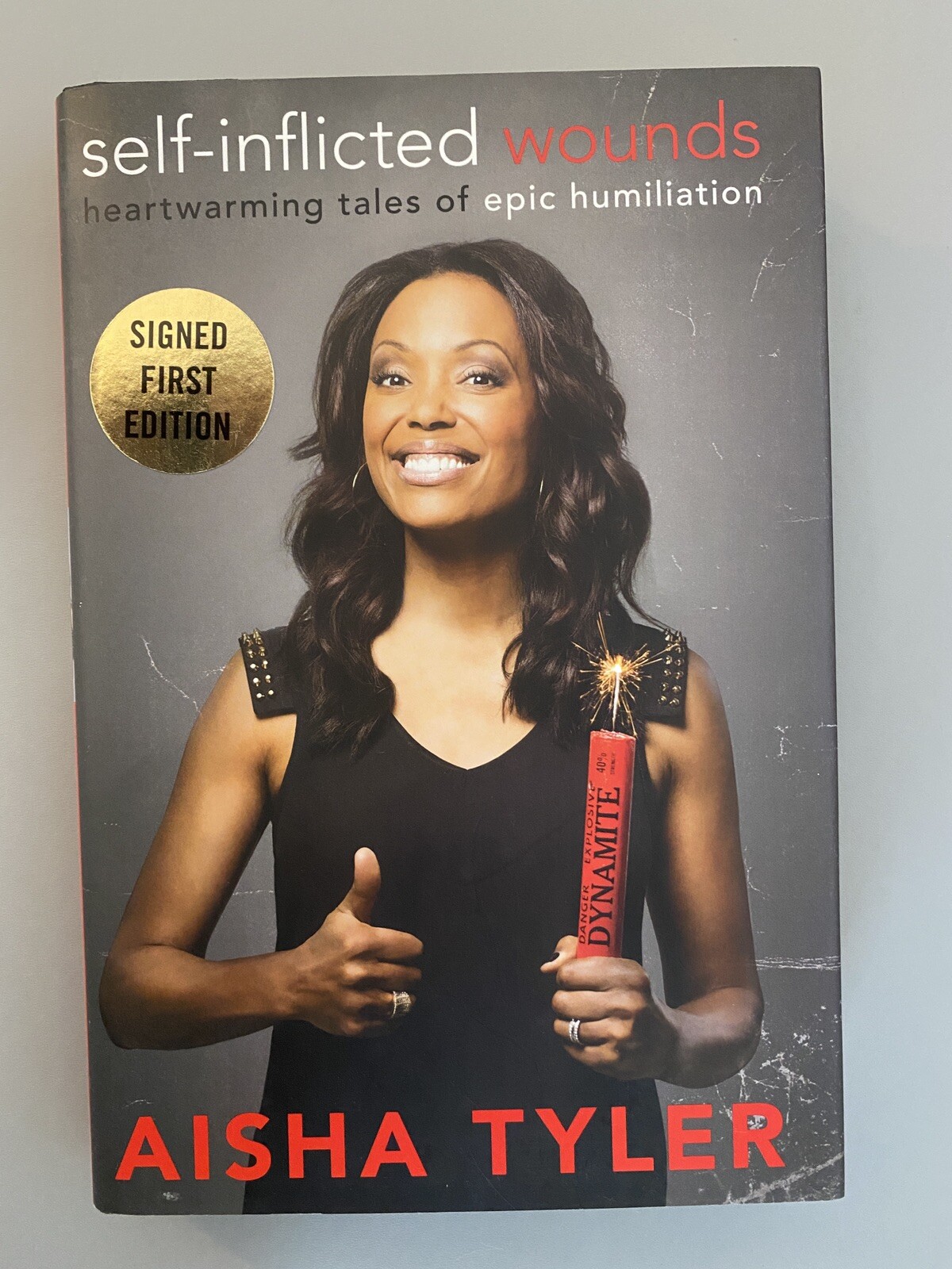 Self-Inflicted Wounds Book. Signed By Aisha Tyler RARE 9780062223791| eBay