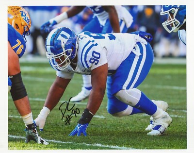 DeWAYNE CARTER - Signed/Autographed - DUKE BLUE DEVILS - 8x10 Photo w ...