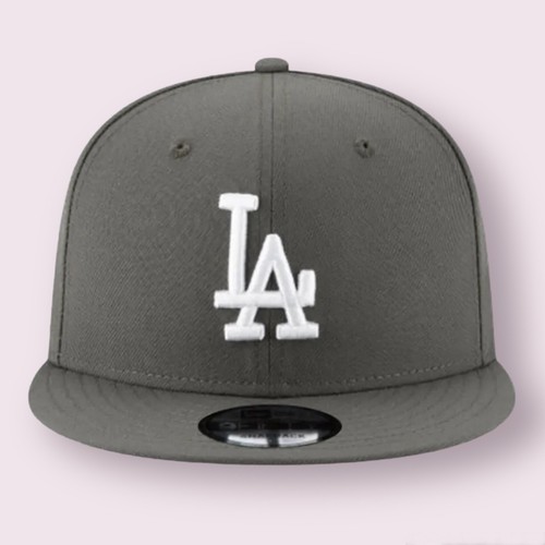 Los Angeles Dodgers 9FIFTY Adjustable Cap - MLB New Era Hat - Dark Gray Snapback | eBay