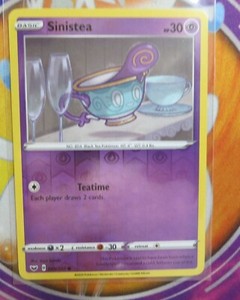 Sinistea 089/202 Holo Reverse Sword and Shield Pokemon Card TCG NM | eBay