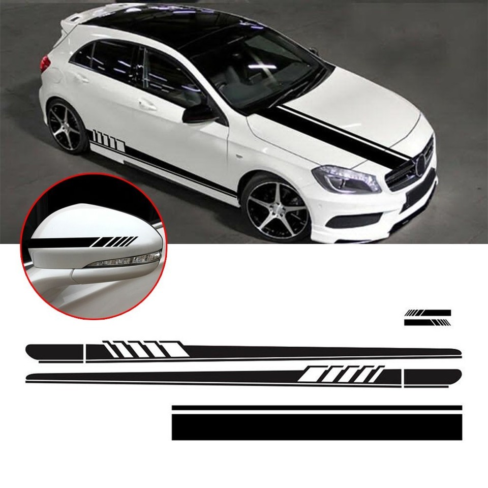 New Practical Car stickers Body Decals Decor Hood Racing Replacement ...
