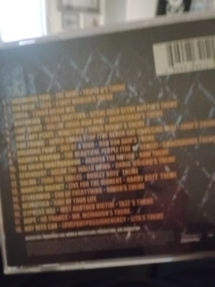 WWF Forceable Entry CD WWE MARILYN MANSON ROB ZOMBIE Cypress Hill ...