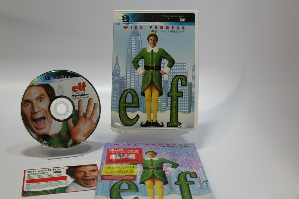 Elf - WS FS DVD - 2004 - CIB - Cleaned & Tested - USED 794043716829| eBay
