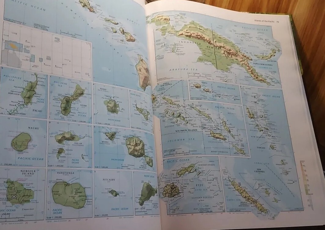 The World Book Atlas 2006 Rand McNally Planet Map Earth | eBay