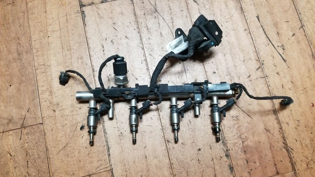 2014 2015 2016 2017 VOLKSWAGEN JETTA BEETLE FUEL INJECTOR W/ RAIL 1.8L ...