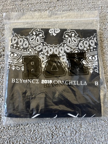 BEYONCE - 2018 COACHELLA BLACK PANTHER BANDANA & MASK SET - BΔK-BRAND ...