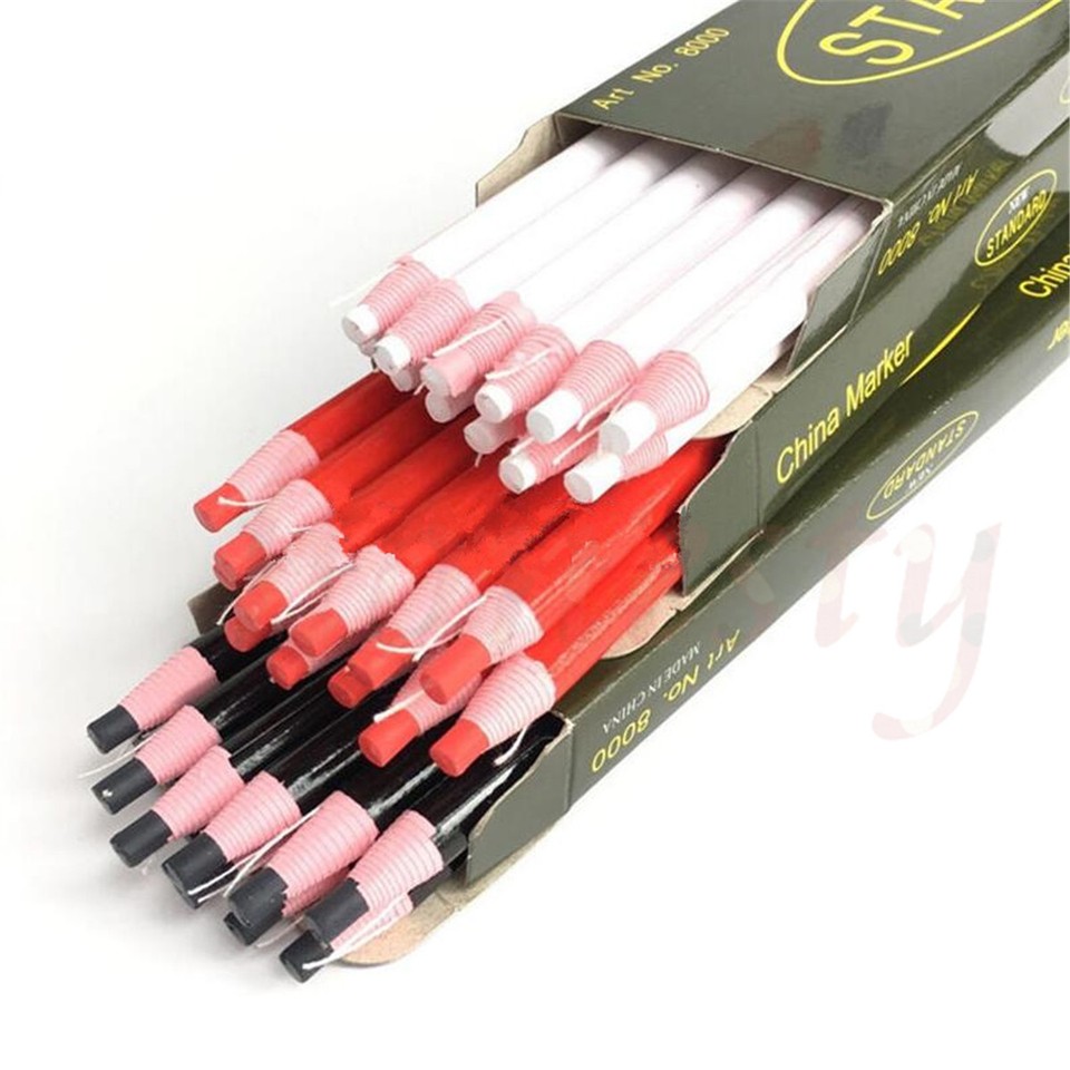 5PCS China Markers Peel Off Chinagraph Grease Wax Pencil For Metal ...