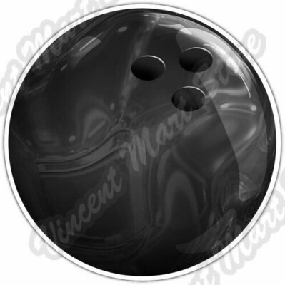 Bowling Ball Sport Athletics Lines Car Bumper Window Vinyl Sticker ...