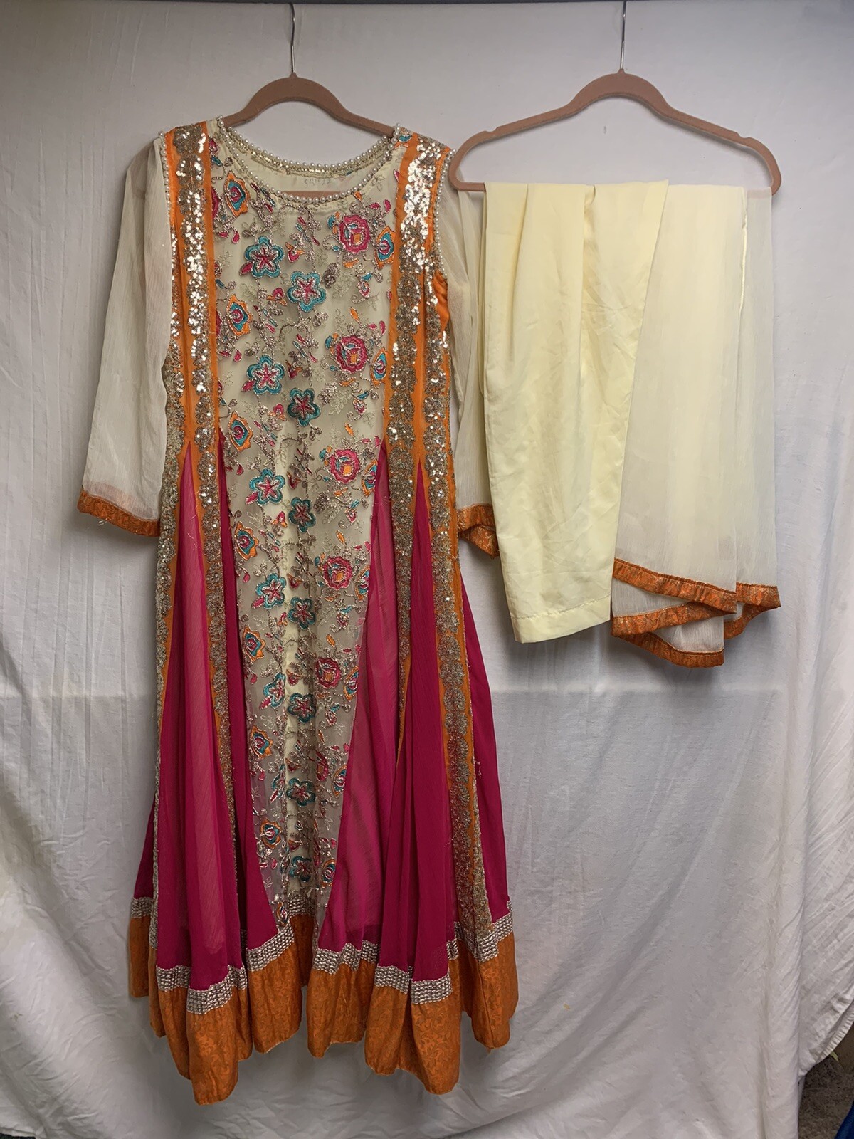 Pakistani 3 Piece Dress Formal Wear - Gem