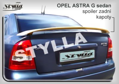 SPOILER REAR TRUNK BOOT TAILGATE OPEL VAUXHALL ASTRA G sedan WING ...