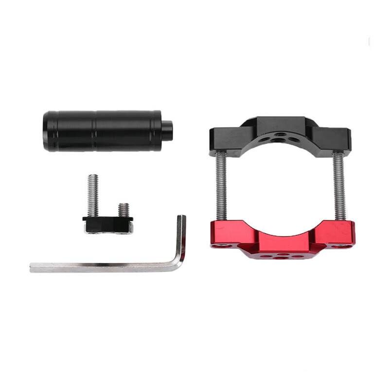 Motorcycle 54mm Extension Bar Bracket Light External Fixed Holder Mount ...