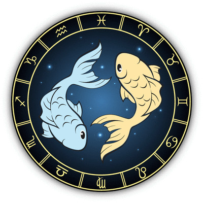 Pisces Zodiac Sign Car Bumper Sticker Decal 5" x 5" | eBay