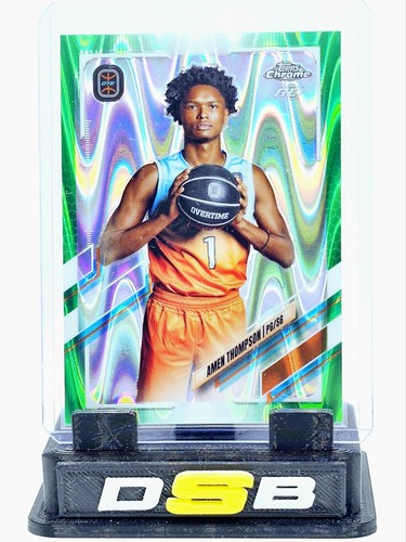 2022-23 Topps Chrome OTE Amen Thompson Green Raywave 75/75 SSP | eBay