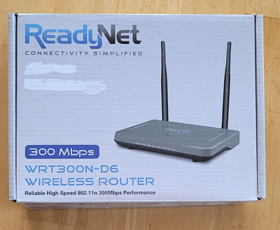 Ready Net WRT300N-D6 Wireless Router | eBay