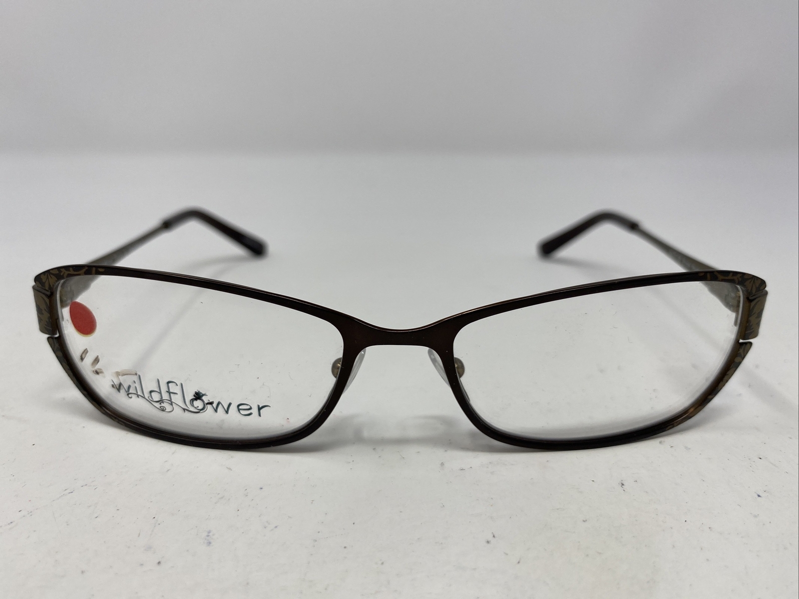 Wildflower Thyme Brown Shade 53-17-135 Metal Full Rim Eyeglasses Frame /J10 | eBay
