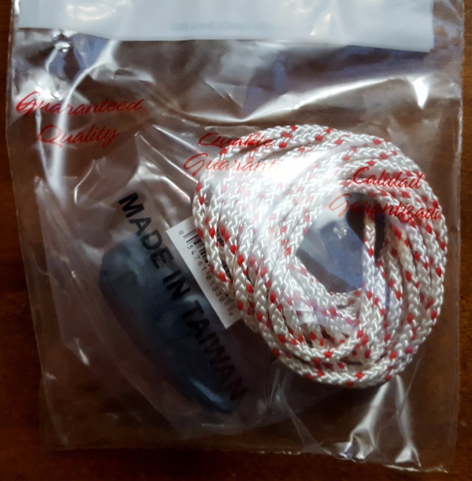 Rotary Pull Handle With 84" Rope - Vertical Pull Start Engine Handle ...