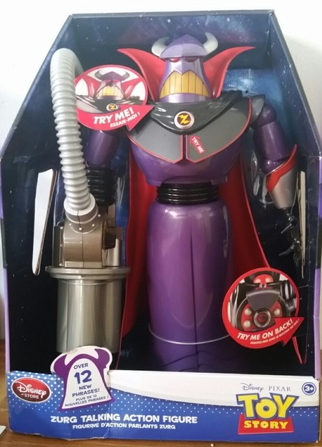 Toy Story Zurg 14" Talking Deluxe Action Figure 12 Phrase Light Disney ...