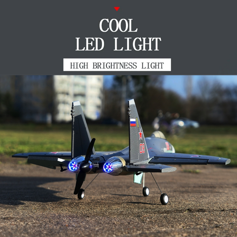 RC Airplane SU35 Fighter Brushless Jet Gyro Control Aerobatic Stunt ...