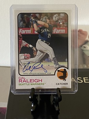 2022 TOPPS HERITAGE CAL RALEIGH RC REAL ONE AUTO #ROA-CR MARINERS ...