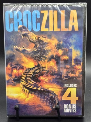 CROCZILLA DVD 5 Monster Films Piranha & Attack Of The Giant Leeches ...