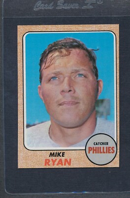 1968 Topps #306 Mike Ryan Phillies EX/MT *5535 | eBay