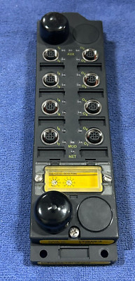 NEW - TURCK FDNP-S0808H-WW, DEVICENET 8IN/8OUT PORT PROX BLOCK 2/PORT ...