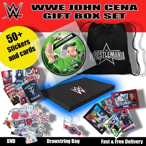 WWE John Cena Experience DVD & Activity Gift Set - Includes Stickers ...