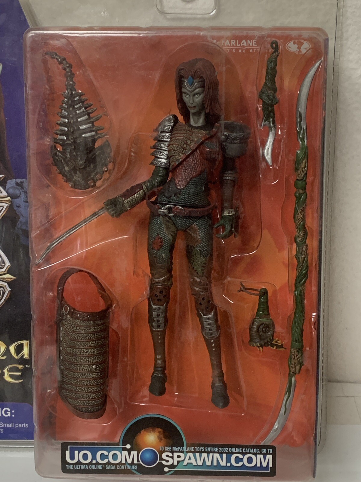 NIB CAPTAIN DASHA ULTIMA ONLINE SPAWN.COM ACTION FIGURE FIGURINE ...