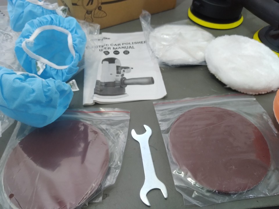 Polishing Mop Polisher Car Bodywork Machine Garage Tools Paintwork ...