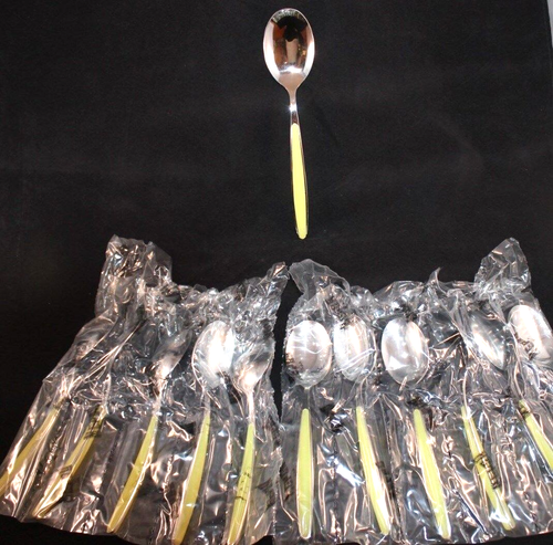 Caramella Mepra Tablespoon, 7-4/5-Inch, lemon set OF 12 AZ112G1101 ...