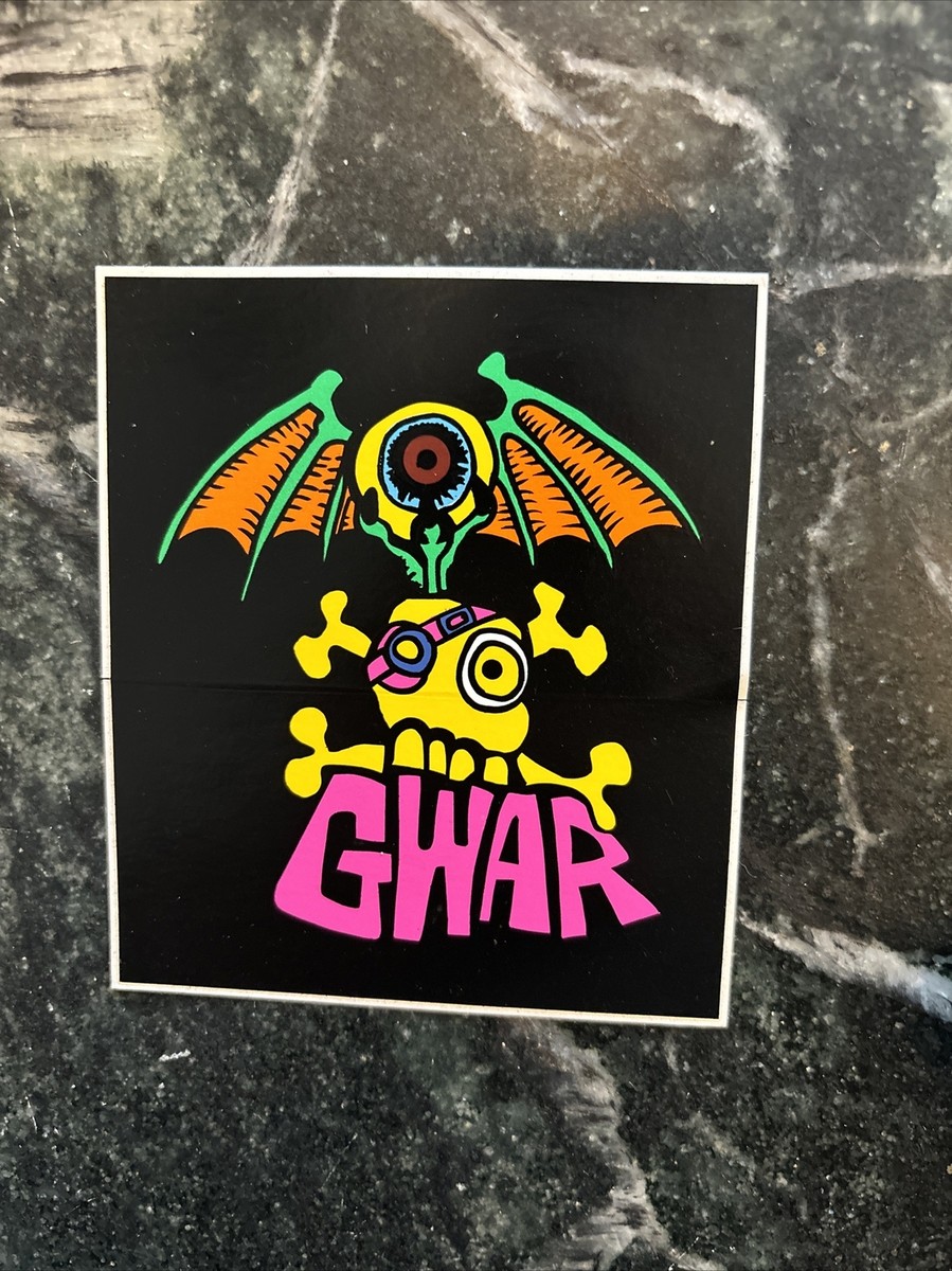 Gwar Stickers Gwar Car Decal Vinyl Band Logo Glossy Bumper Sticker
