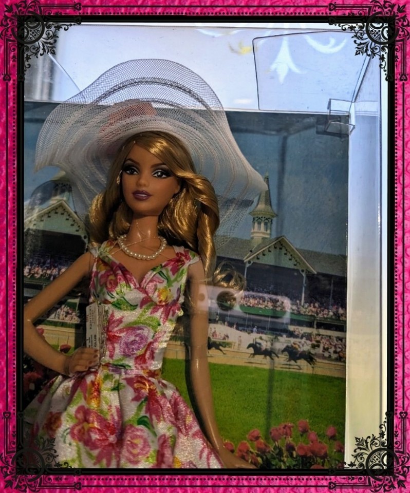 Barbie Kentucky Derby doll commemorative 135th "Run for the Roses ...