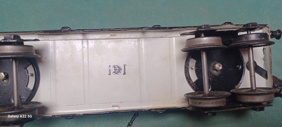 VERY NICE CLEAN EARLY MARKLIN 1 GAUGE 8 WHEEL FREIGHT OR LOG CAR | eBay