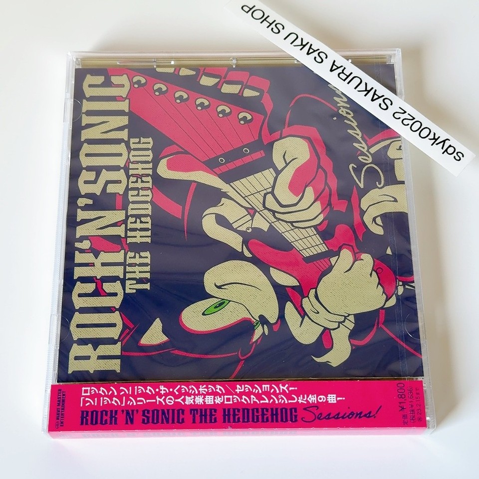 SONIC THE HEDGEHOG ROCK 'N' SONIC THE HEDGEHOG Sessions! CD Game Music ...