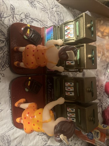 Vintage Plastic Two Armed Bandit Slot Machine Banks | eBay UK